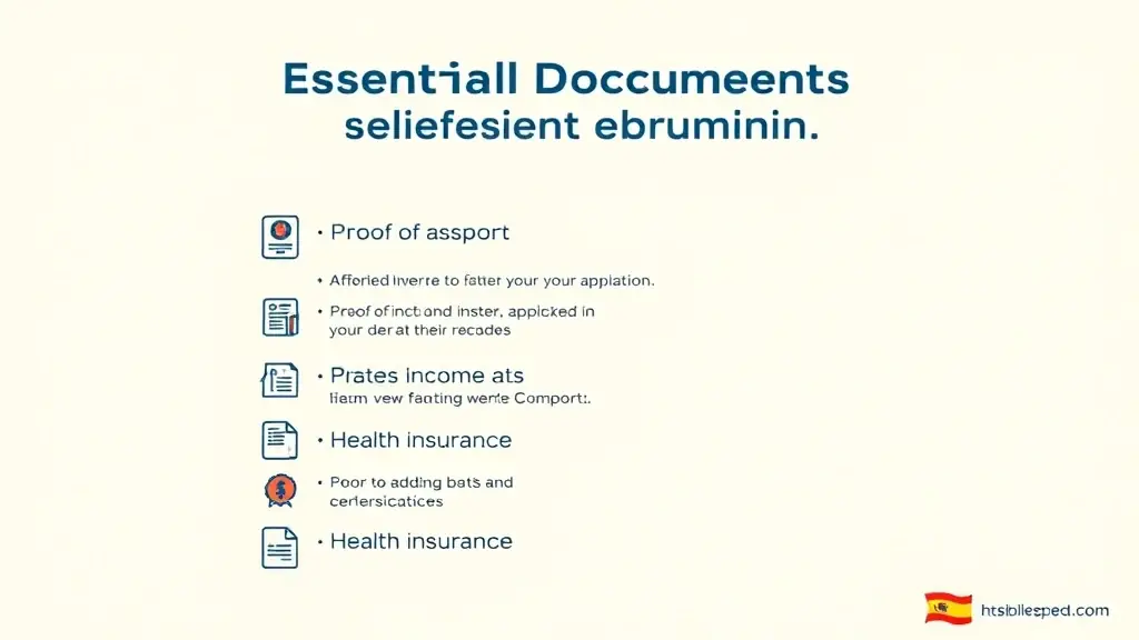 Essential Documents for Spanish Residency Applications from the UAE ...